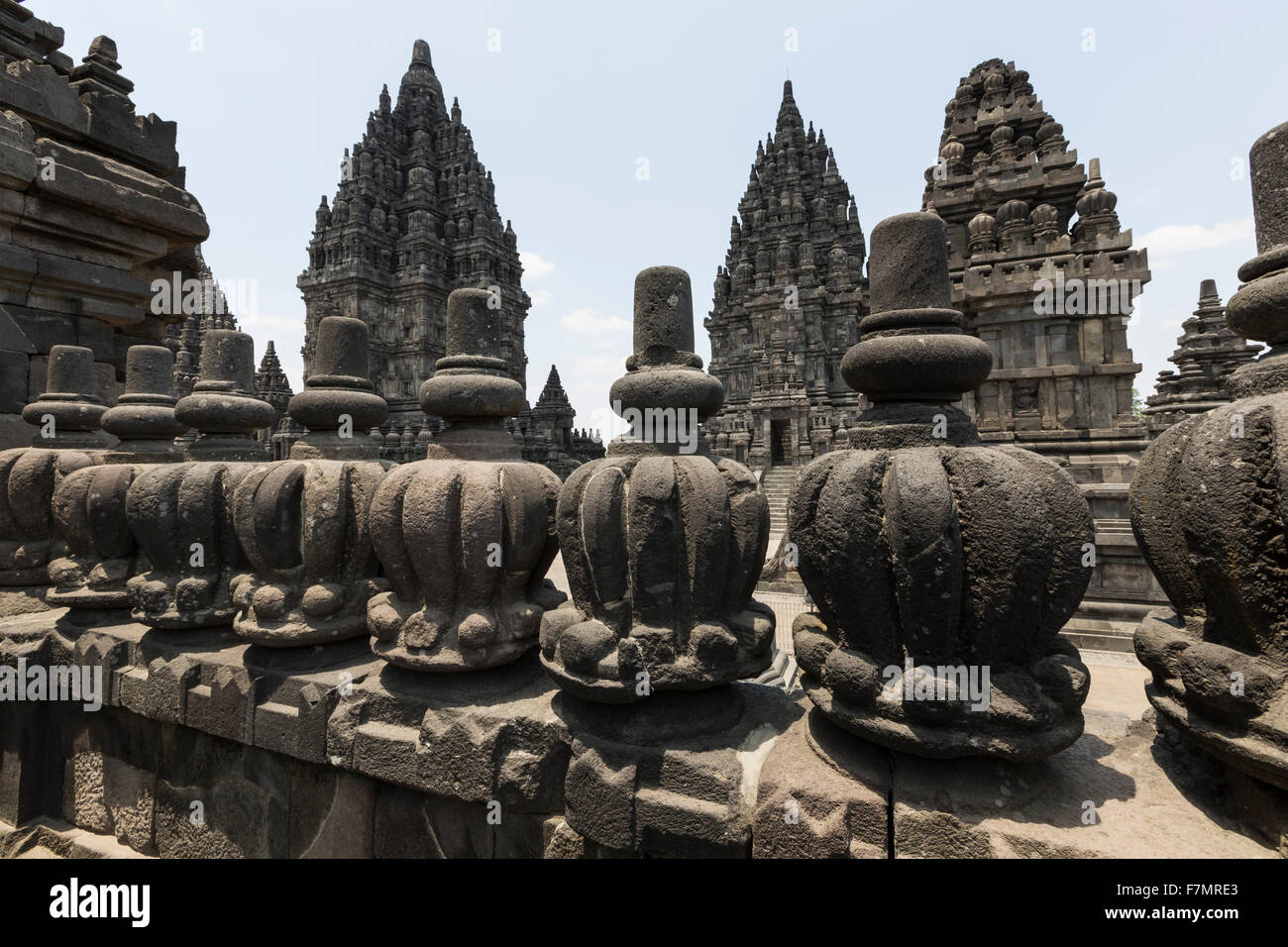 Prambanan temple near Yogyakarta on Java island, Indonesia Stock Photo ...