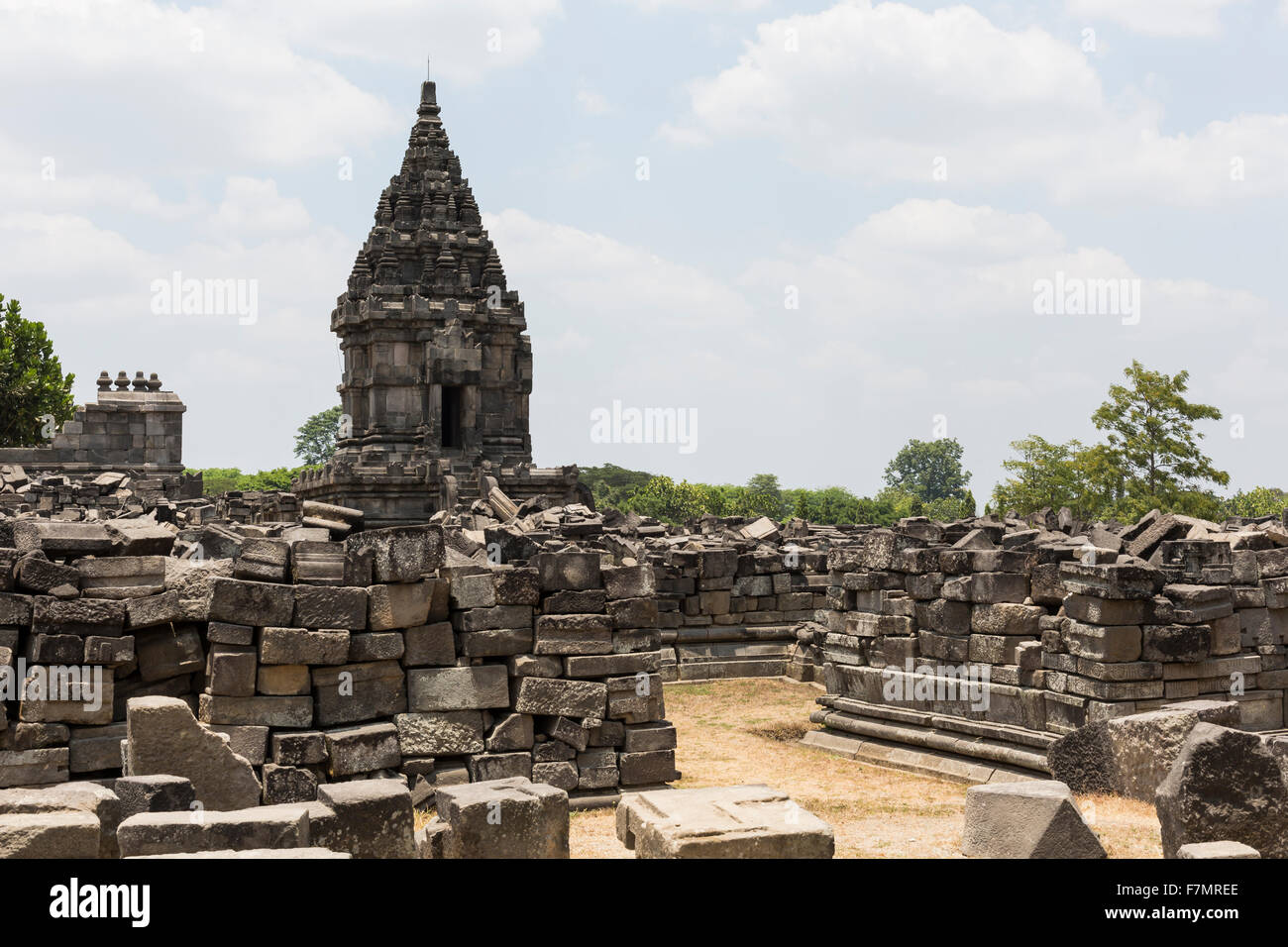 Prambanan temple near Yogyakarta on Java island, Indonesia Stock Photo ...