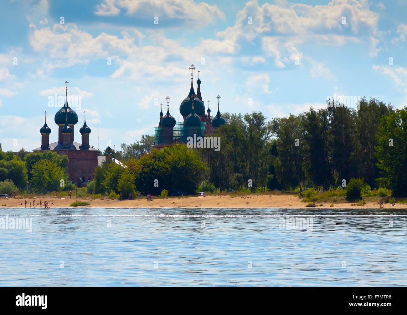 Church of St. John Chrysostom in Yaroslavl. Built in 1654. Russia Stock ...