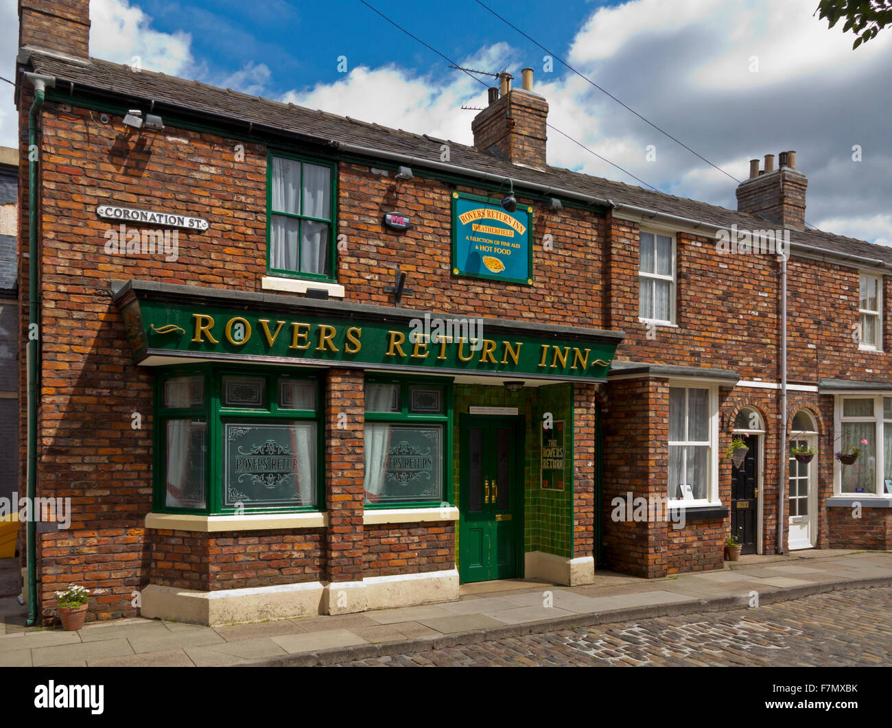 Rovers Return Inn a pub on the set of Coronation Street a long running ...