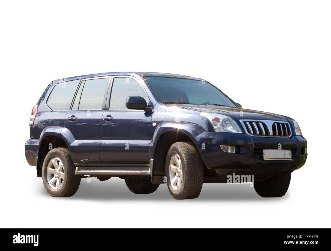 offroad luxury car. Isolated on white background Stock Photo - Alamy