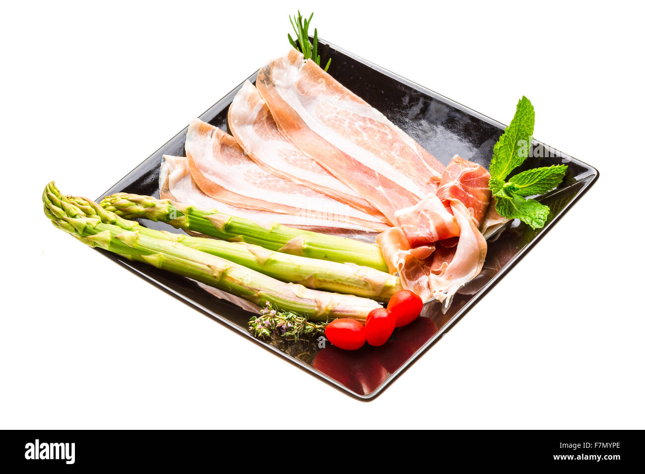 Spanish ham - Hamon Stock Photo - Alamy