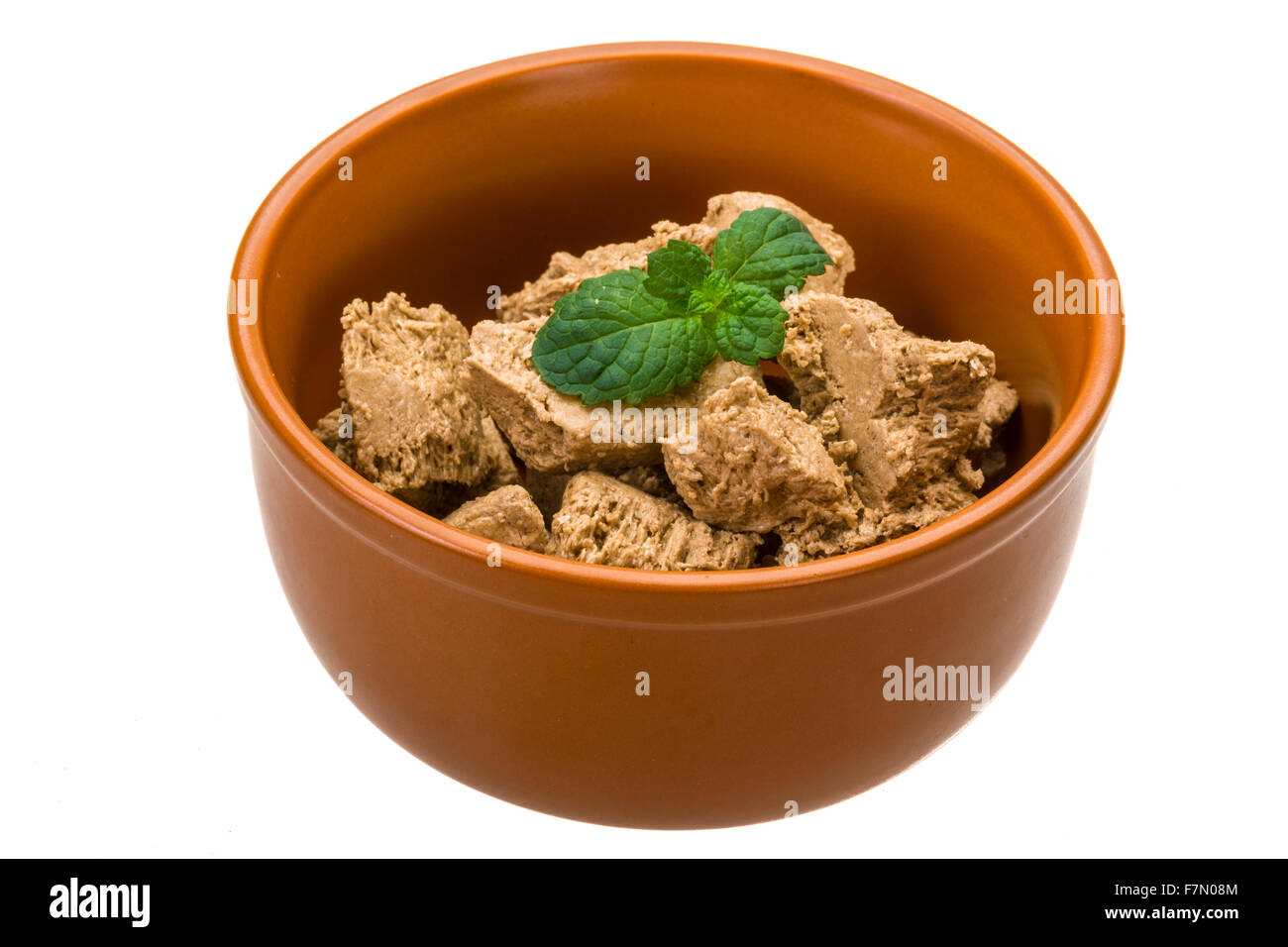 Sunflower Halva isolated studio macro shoot Stock Photo - Alamy