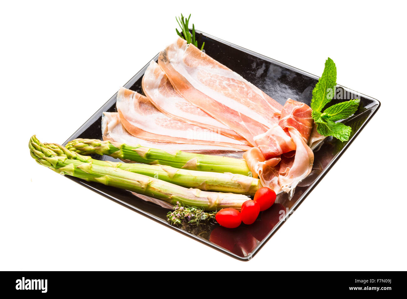 Spanish ham - Hamon Stock Photo - Alamy