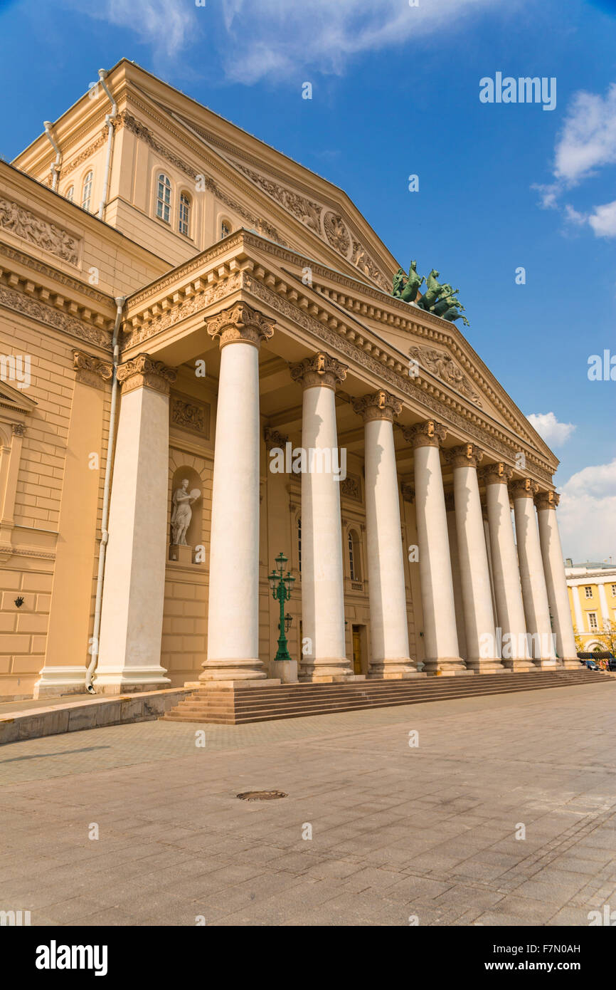 Bolshoy Theatre in Moscow Russia Stock Photo - Alamy