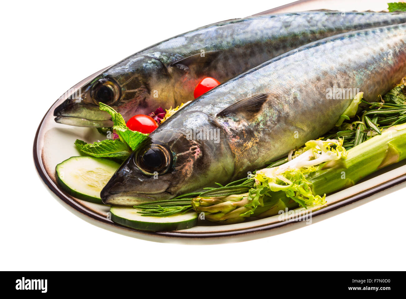 Atlantic raw sardine Stock Photo - Alamy