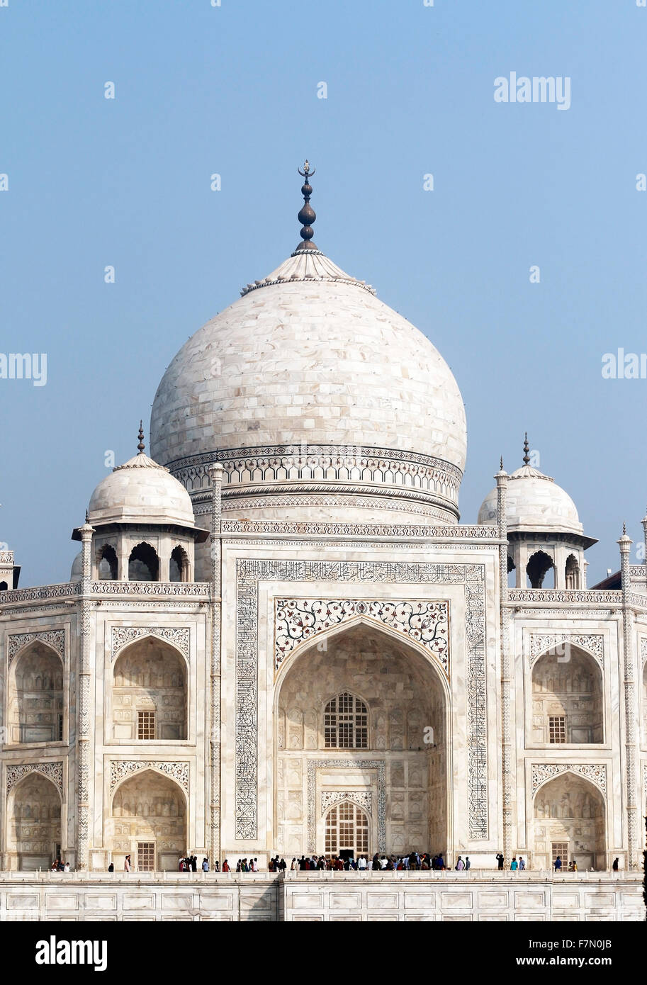 Taj Mahal Architecture Stock Photo - Alamy
