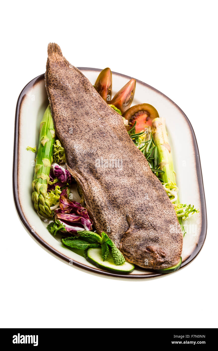Fish Dover sole Stock Photo - Alamy