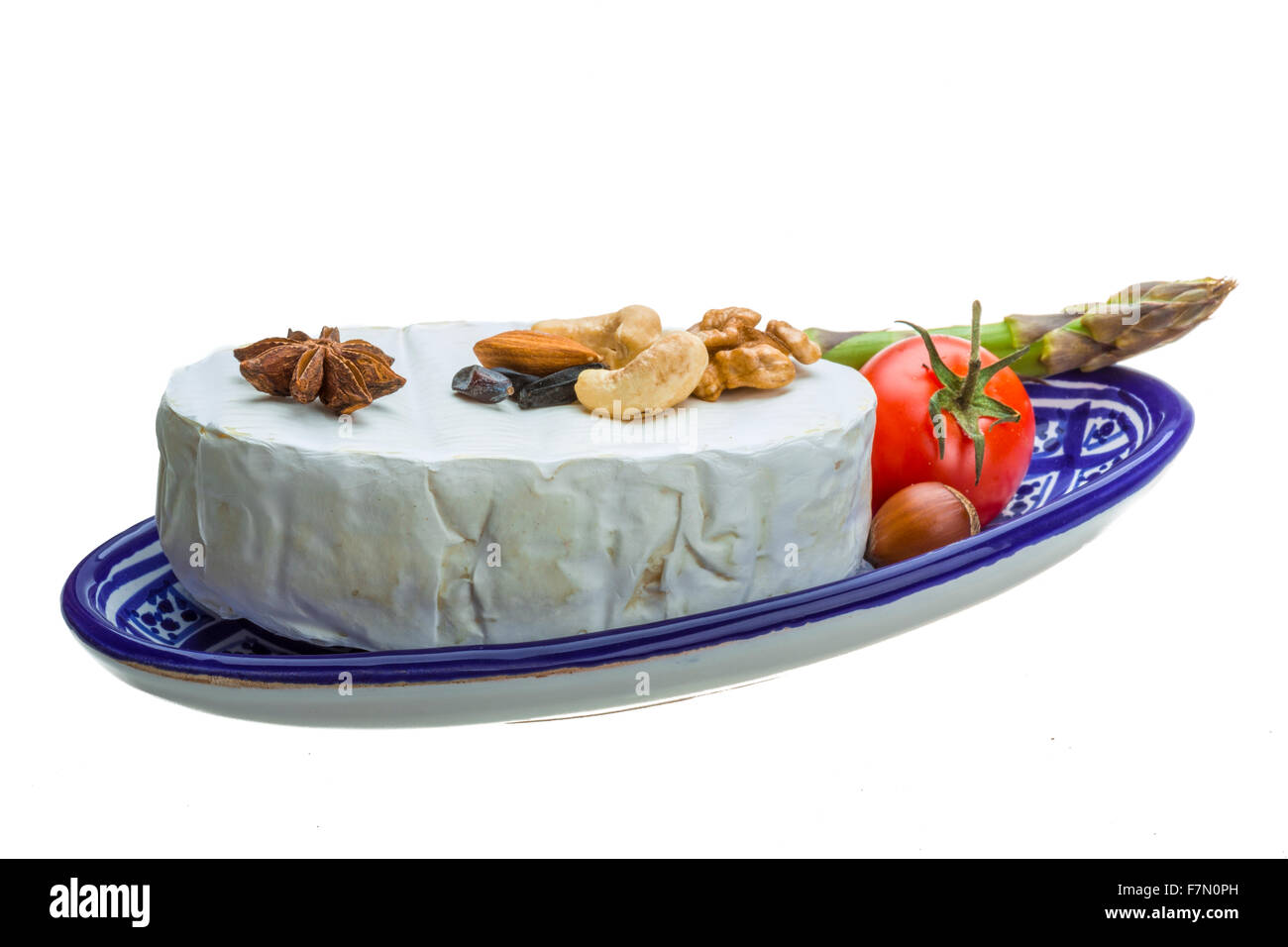 Fresh soft brie cheese Stock Photo - Alamy