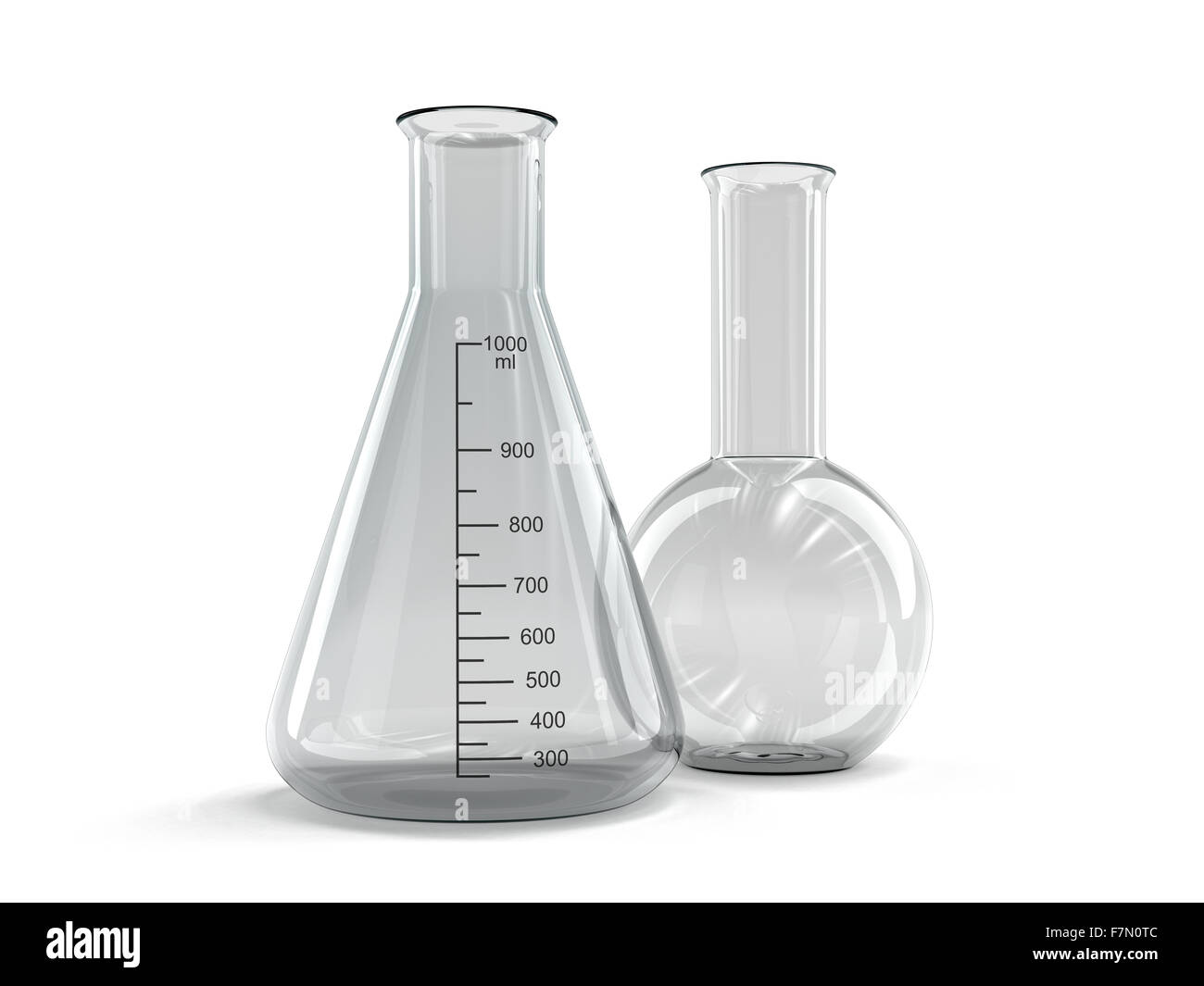 Flask (clipping path included Stock Photo - Alamy