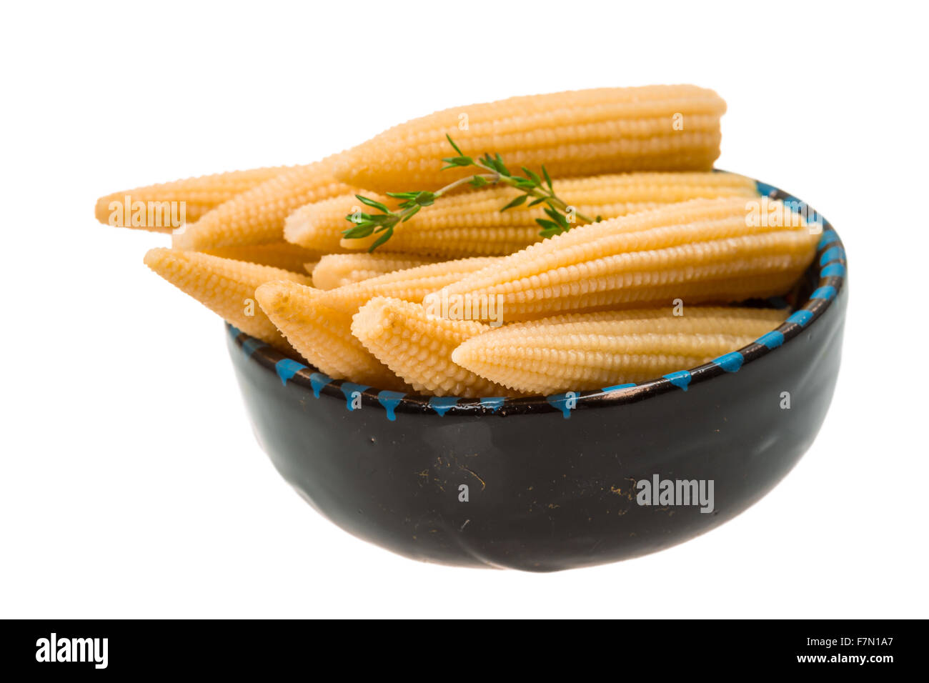 Baby corn isolated Stock Photo - Alamy