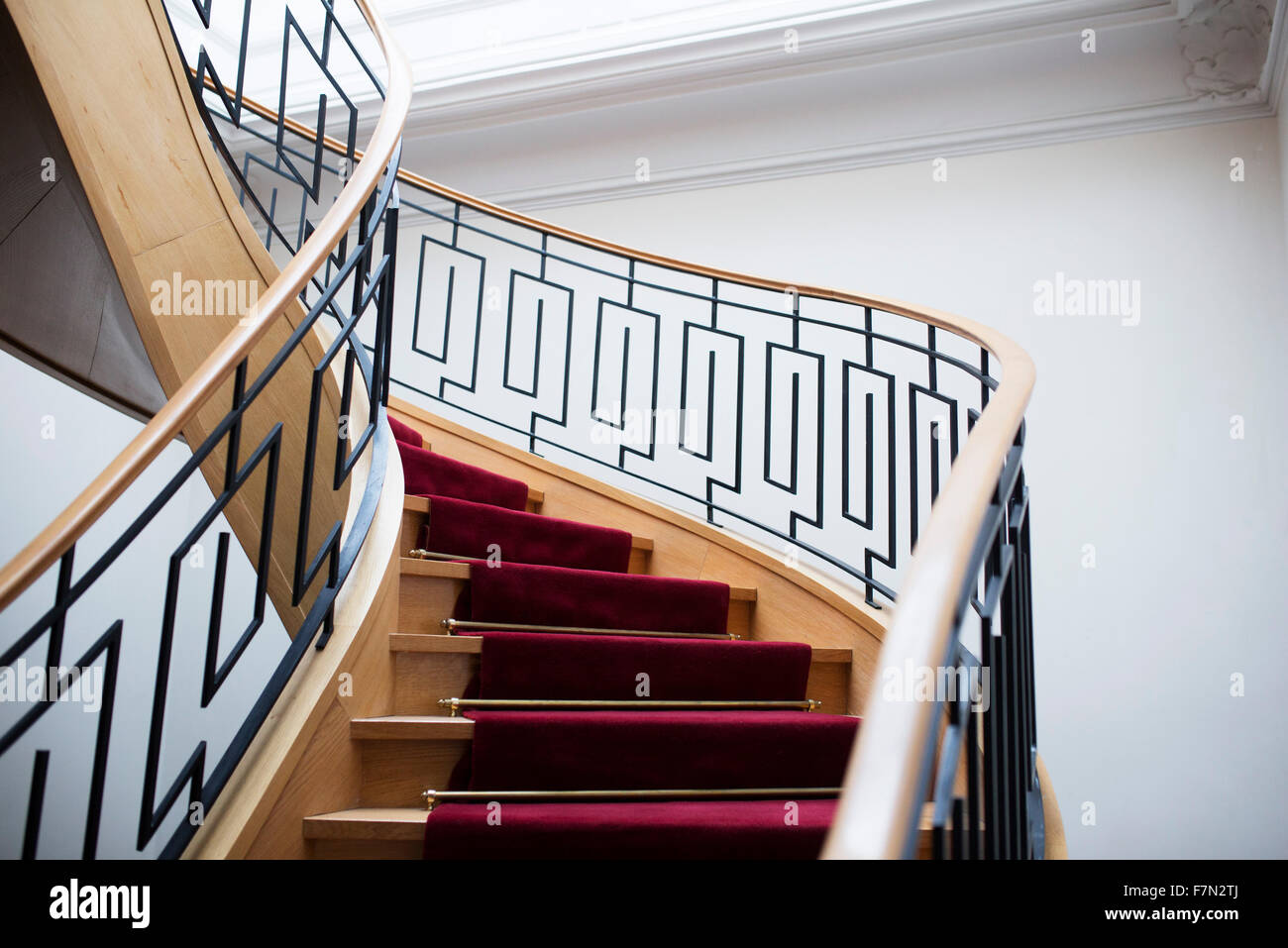 Spiral stair without banister hi-res stock photography and images - Alamy