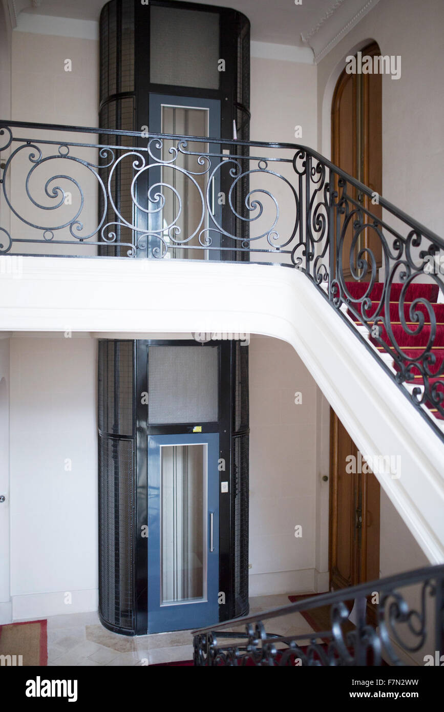 Elevator and stairs hi-res stock photography and images - Alamy