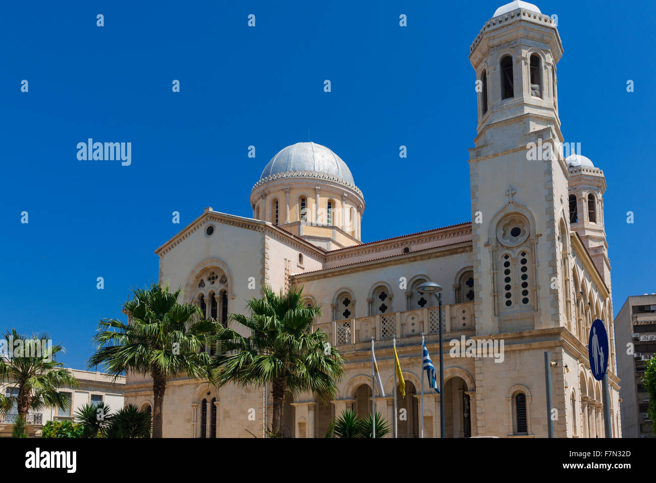 Limassol Cathedral Church in Cyprus Stock Photo - Alamy