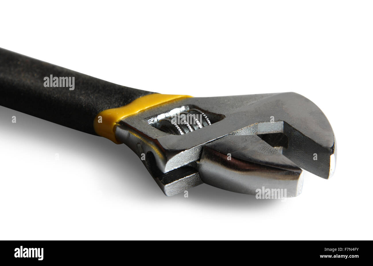 wrench Isolated over white background with clipping path Stock Photo ...