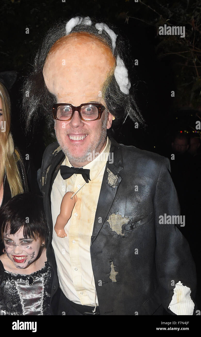 Jonathan Ross' Annual Halloween Party - Arrivals Featuring: Vic Reeves ...