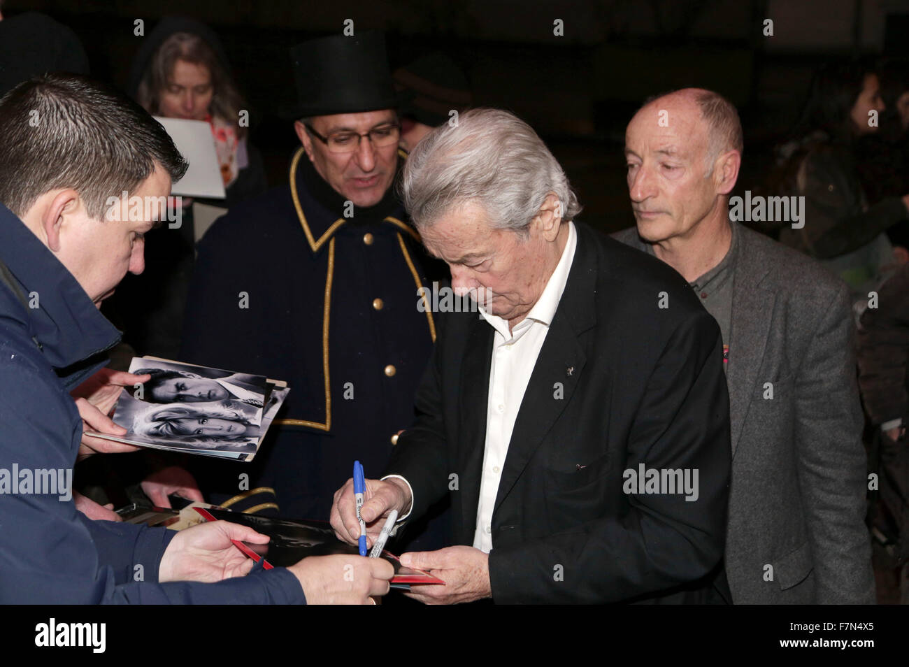 Alain Delon beim Movie Meets Media Event im Hotel Atlantic. Hamburg, 30 ...