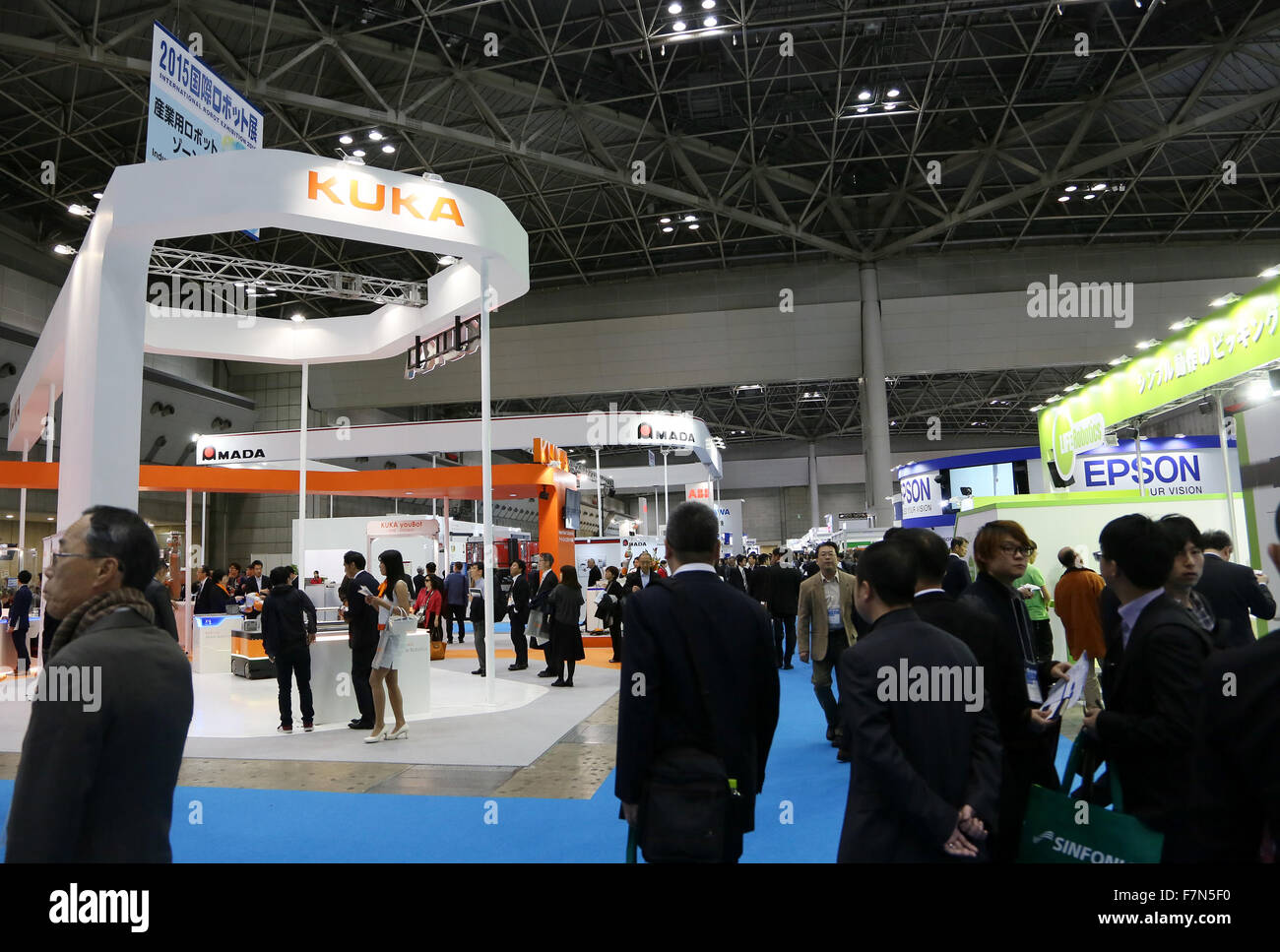 Tokyo, Japan. 2nd Dec, 2015. The International Robot Exhibition, The ...