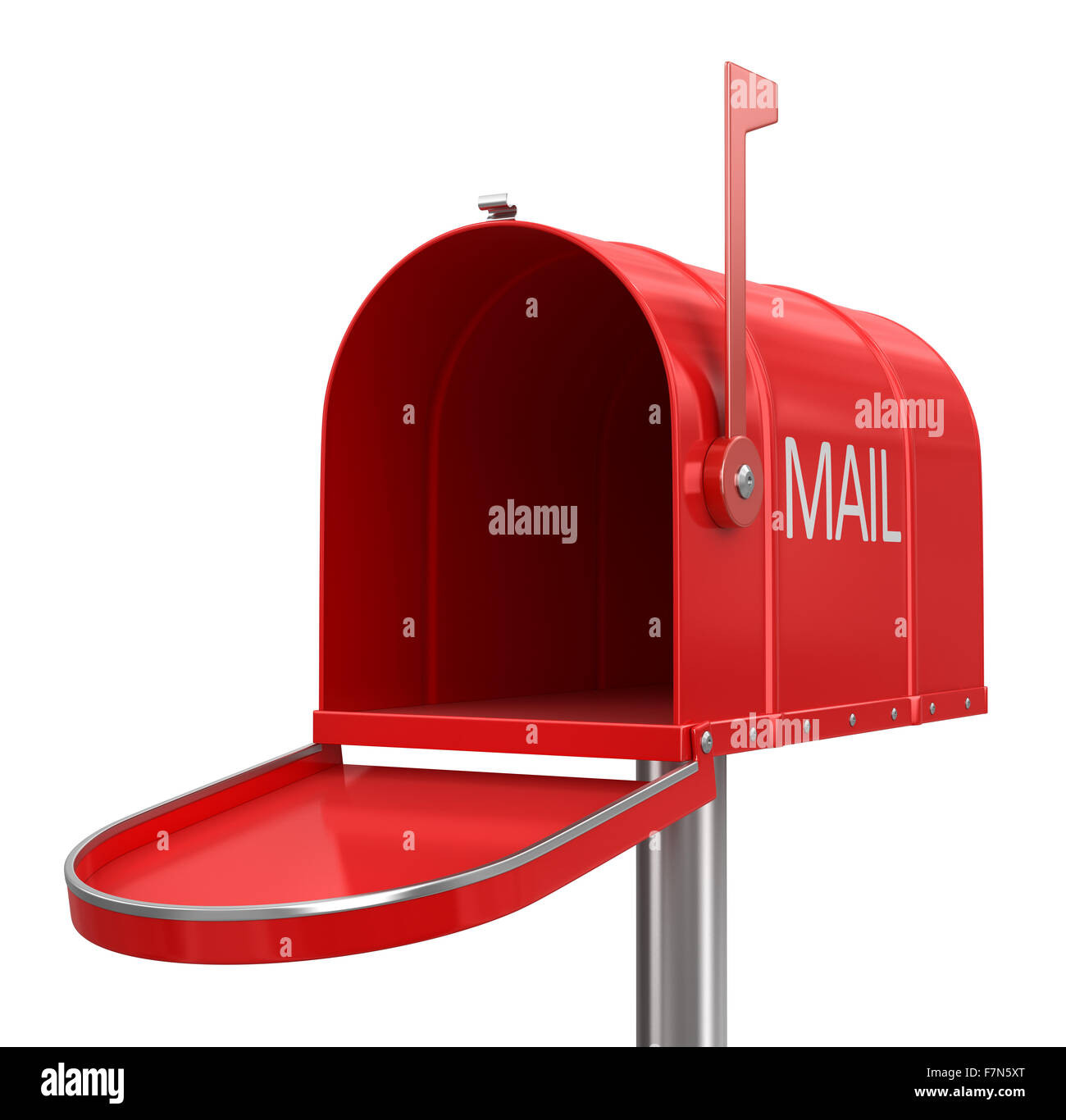 Red street box icon Cut Out Stock Images & Pictures - Alamy
