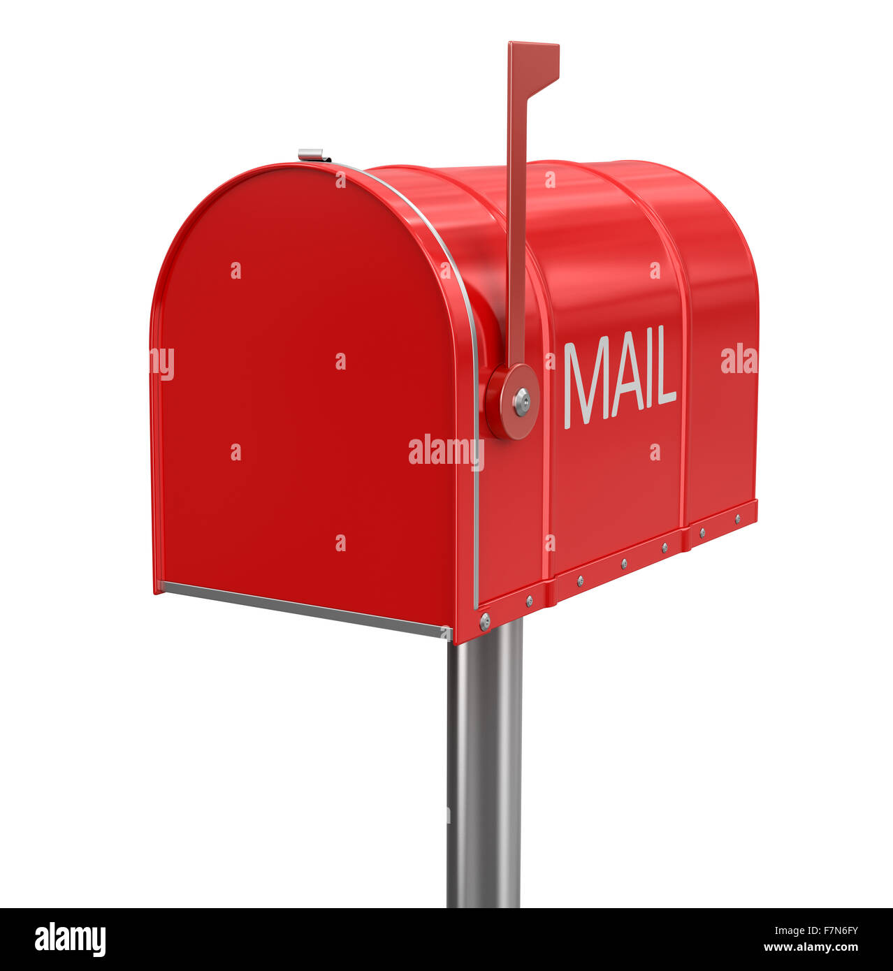 Mailbox (clipping path included Stock Photo - Alamy