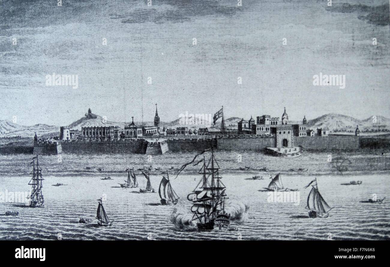 Fort george coromandel east india company india raj british empire hi ...