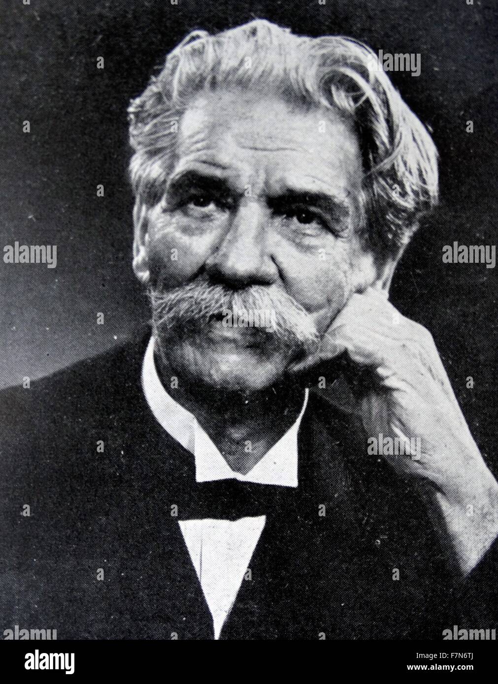 Dr albert schweitzer 1875 1965 combines the professions of theologian ...