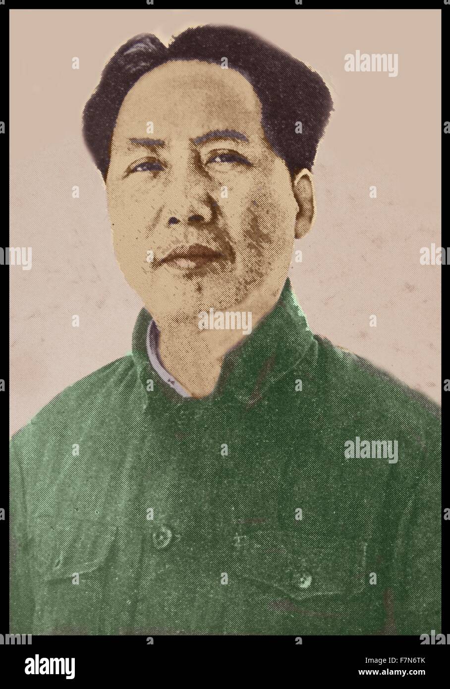 Mao Tse Tung, (1893-1976) leader of the Chinese Communist Party ...