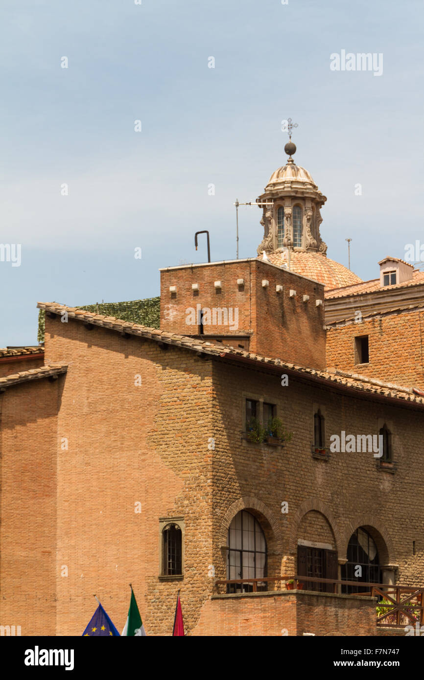 Rome, Italy. Typical architectural details of the old city Stock Photo ...