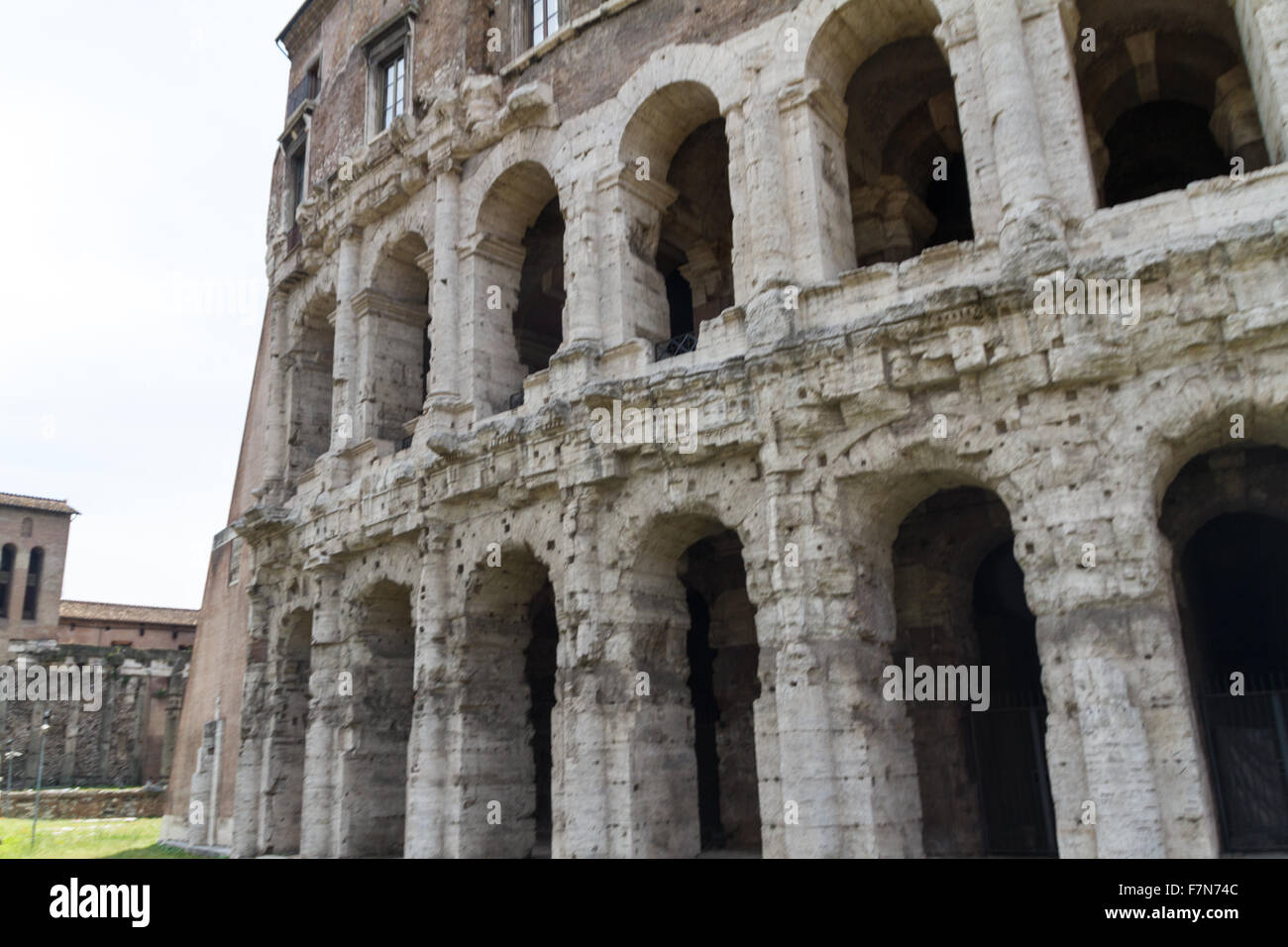 The Theater of Marcellus Stock Photo - Alamy