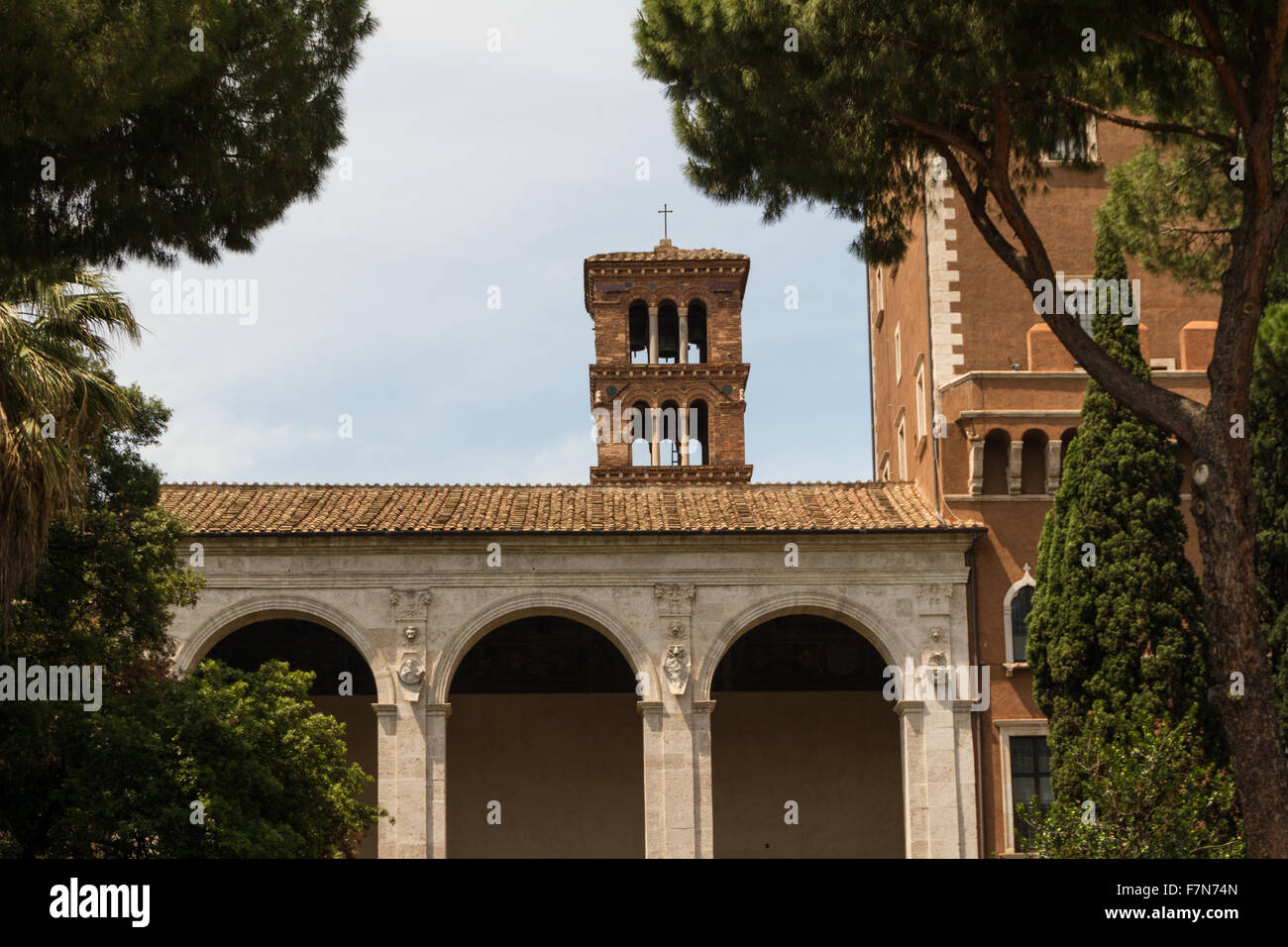 Great church in center of Rome, Italy Stock Photo - Alamy