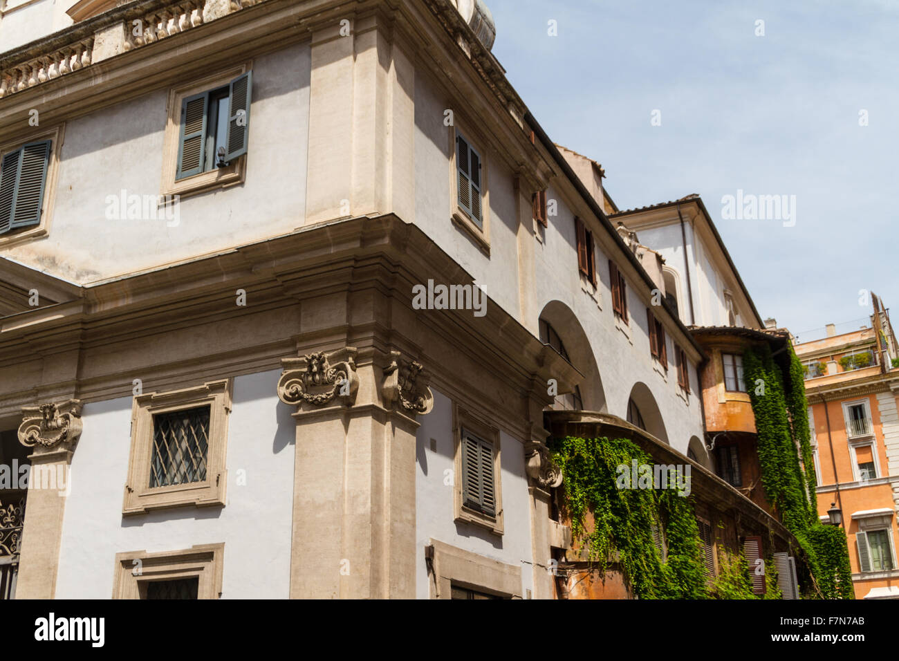 Great church in center of Rome, Italy Stock Photo - Alamy