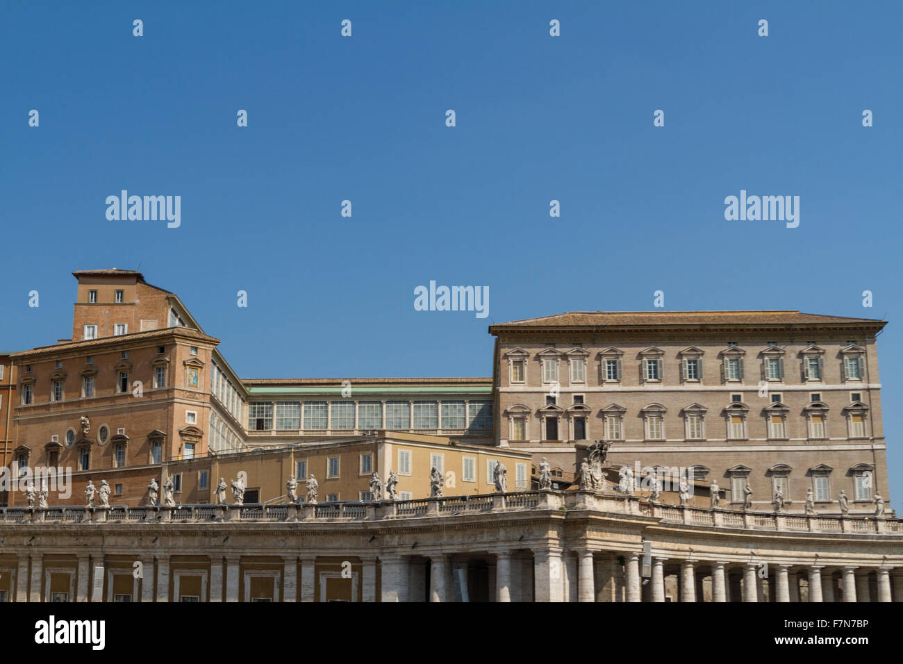 Buildings in Vatican, the Holy See within Rome, Italy. Part of Saint ...