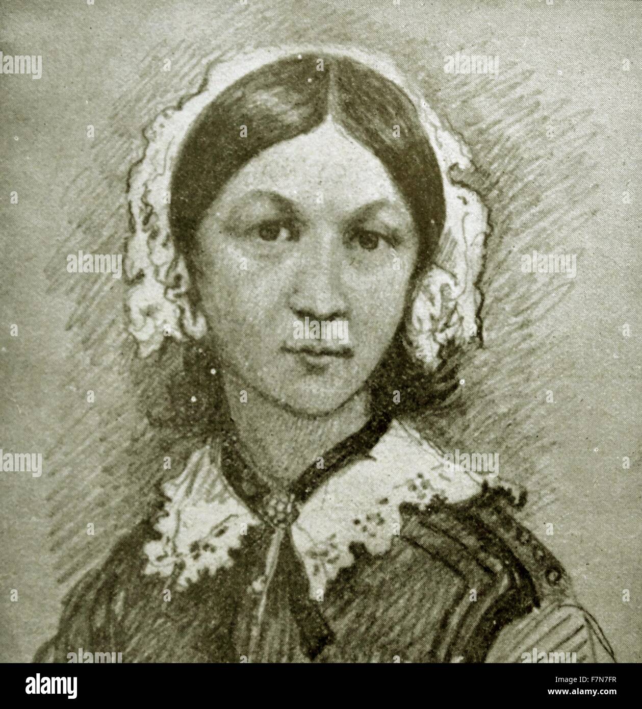 Miss Florence Nightingale (1820-1910), celebrated English social ...