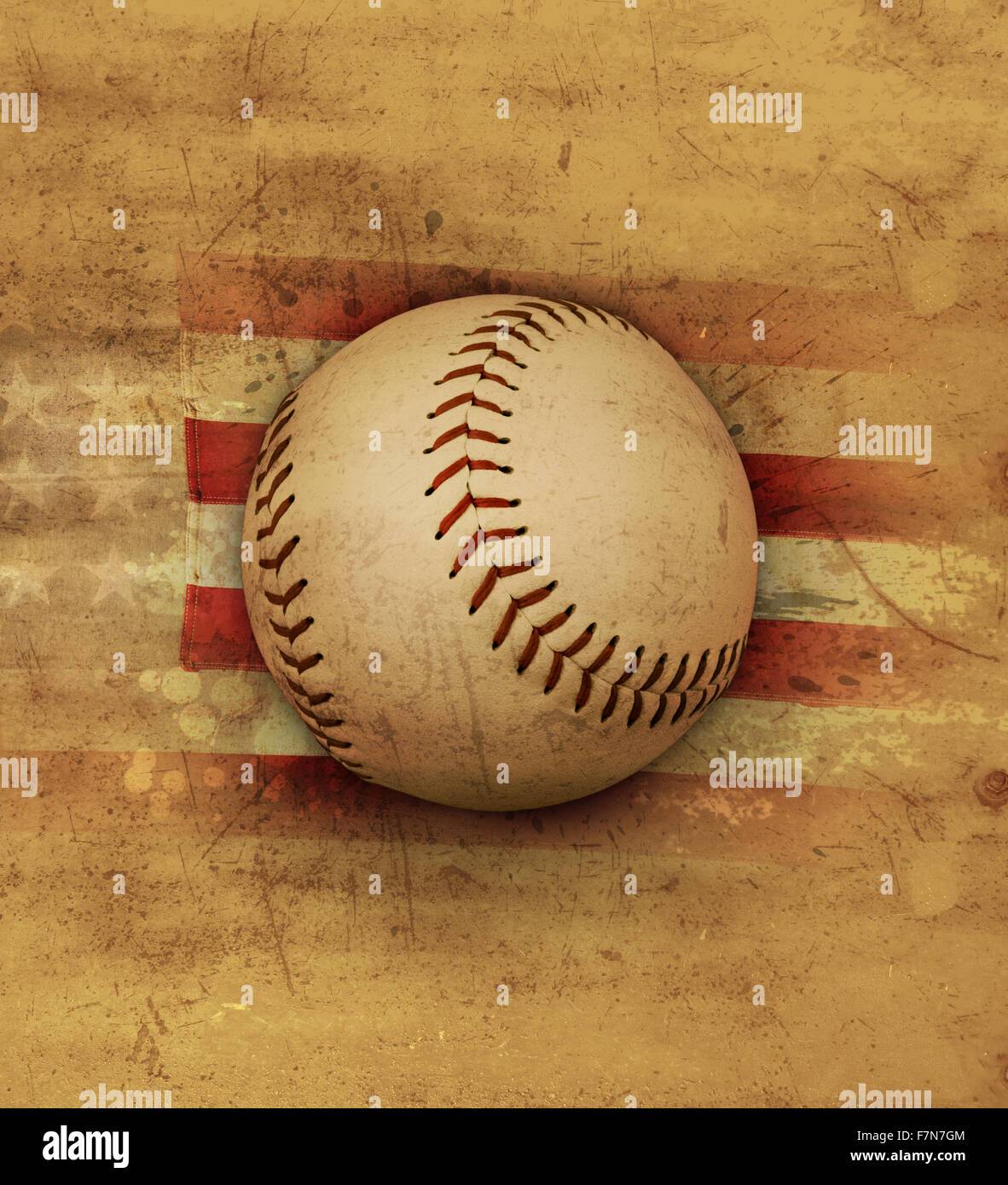 Faded american flag hi-res stock photography and images - Alamy