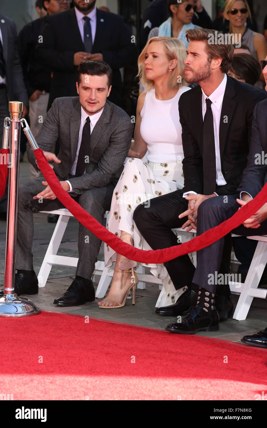 'The Hunger Games: Mockingjay - Part 2' cast hand and footprint ...