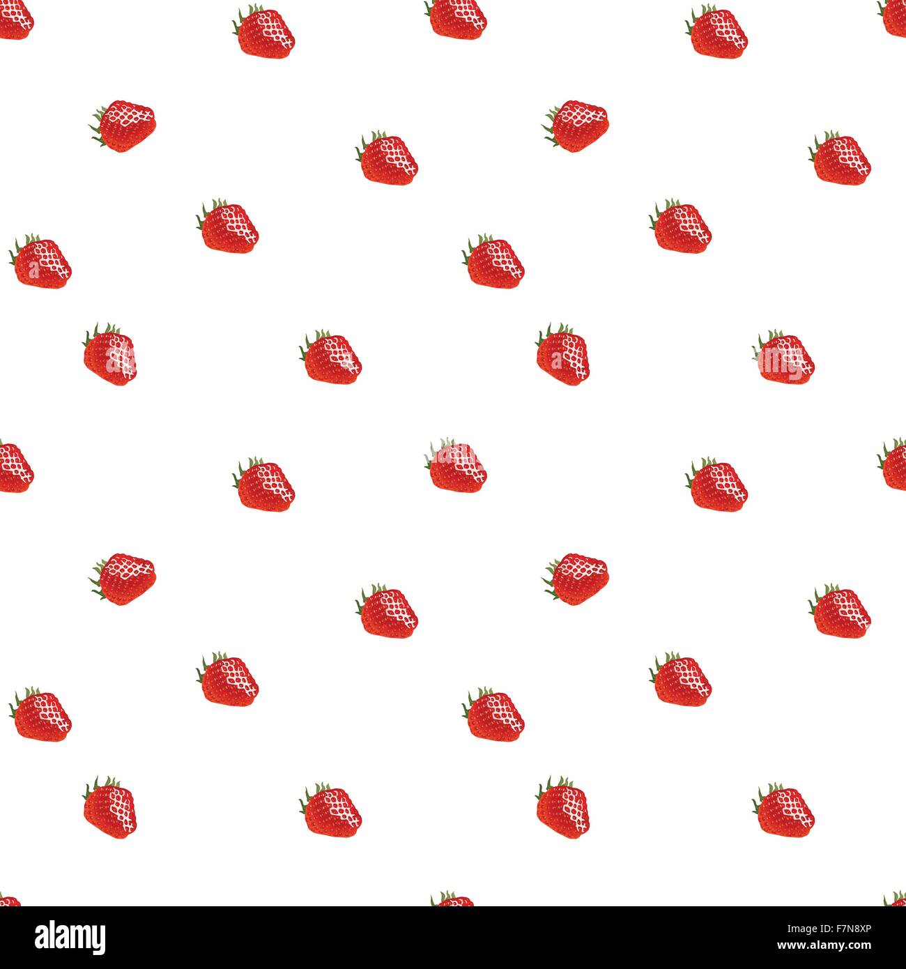 Seamless pattern with strawberry Stock Vector Image & Art - Alamy
