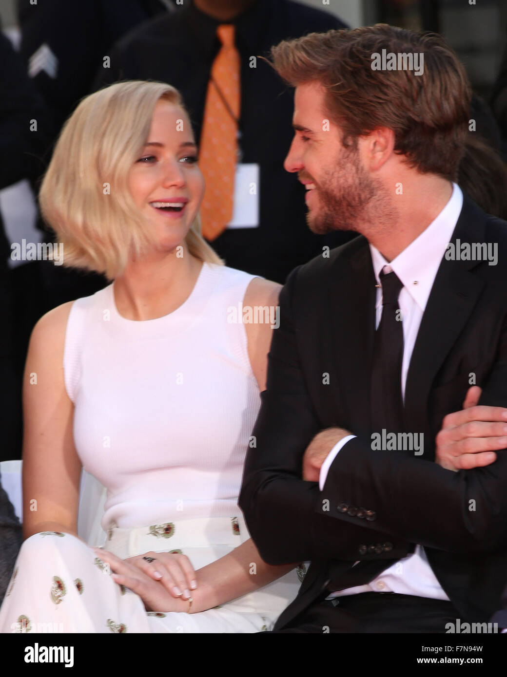 'The Hunger Games: Mockingjay - Part 2' cast hand and footprint ...