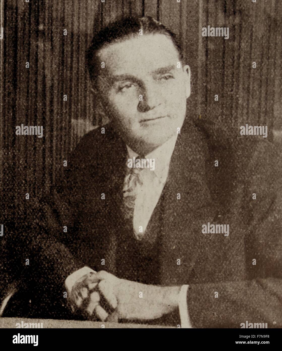 Photograph of Gerald P. Nye (1892-1971) an American politician who ...