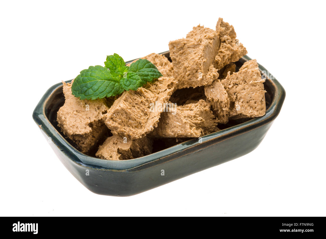 Sunflower Halva isolated studio macro shoot Stock Photo - Alamy