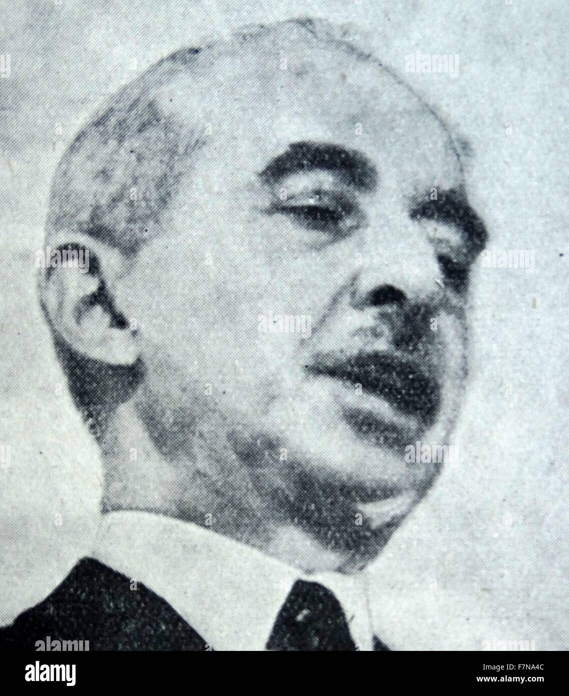 Photograph of General İsmet İnönü (1884-1973) a General in the Turkish ...