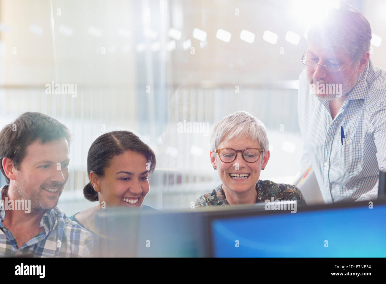 Adult african student learning computer hi-res stock photography and ...