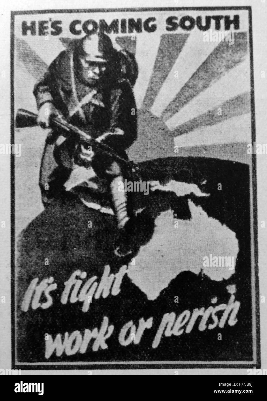 Japanese propaganda poster world war hi-res stock photography and ...