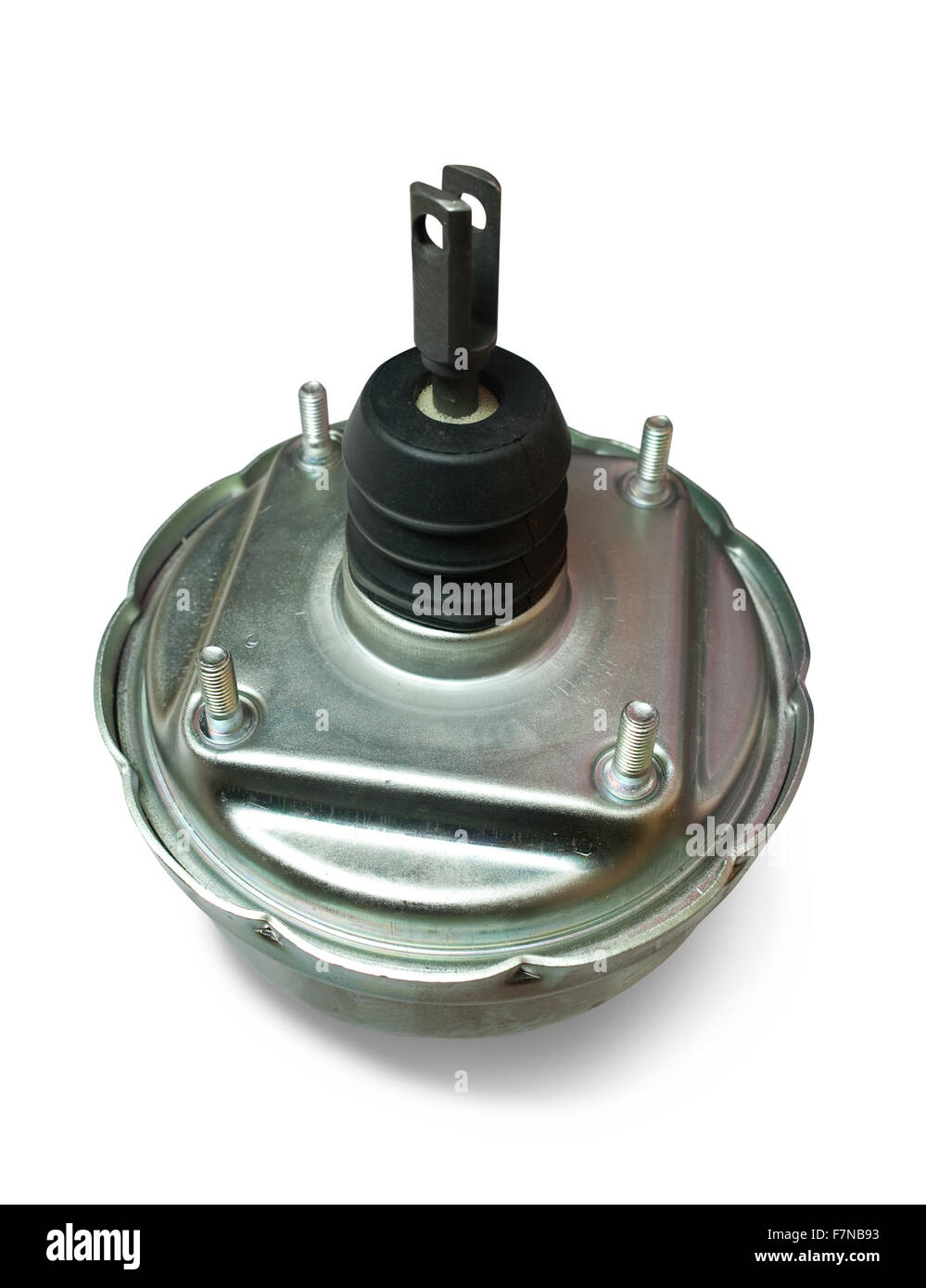 vacuum booster. Isolated on white with clipping path Stock Photo - Alamy