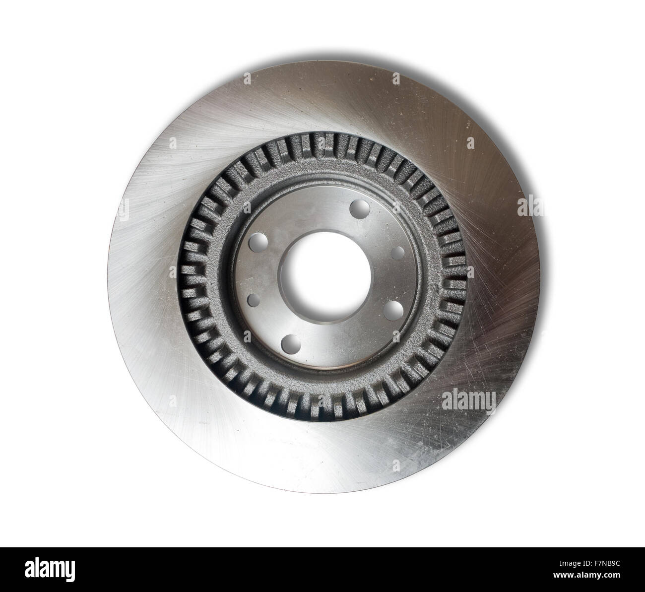 Auto circular plate. Isolated on white with clipping path Stock Photo ...