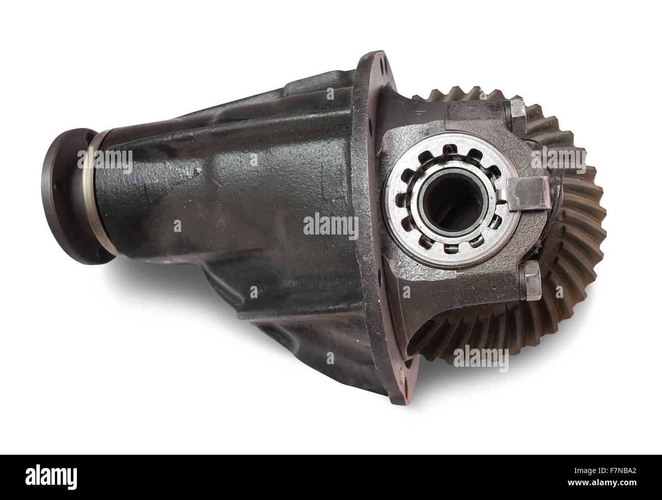 speed reduction device. Isolated on white with clipping path Stock ...