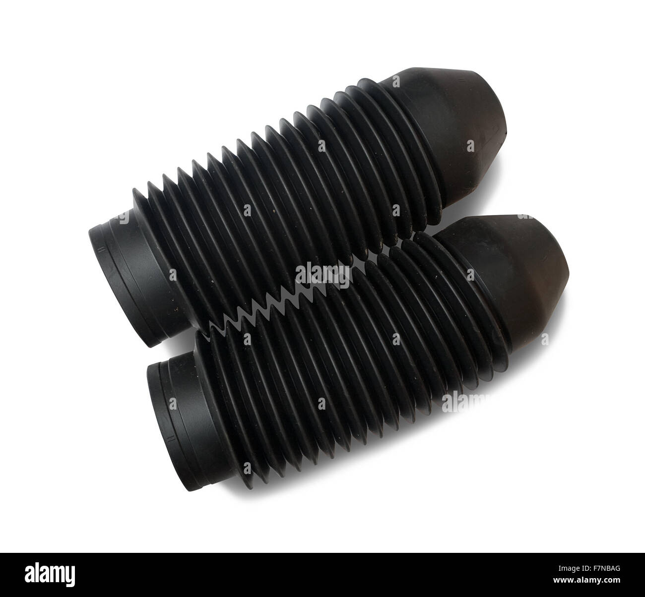 automotive spring stop. Isolated on white with clipping path Stock ...