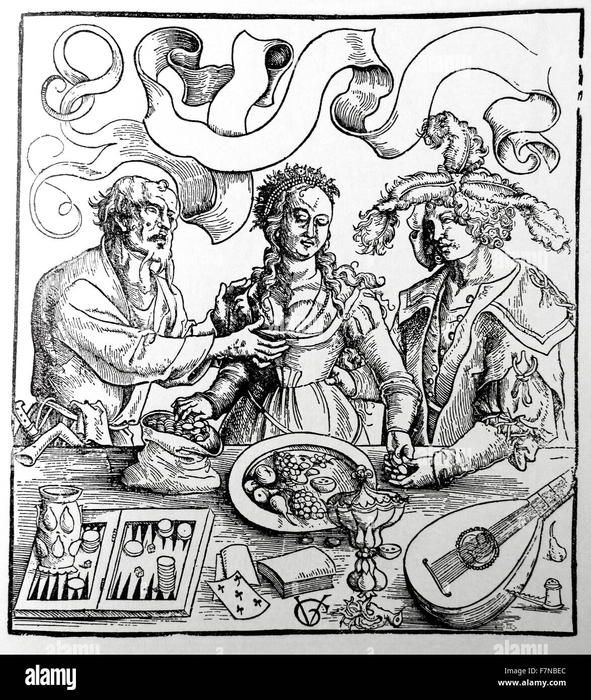 Venal love young woman with an old man youth hi-res stock photography ...