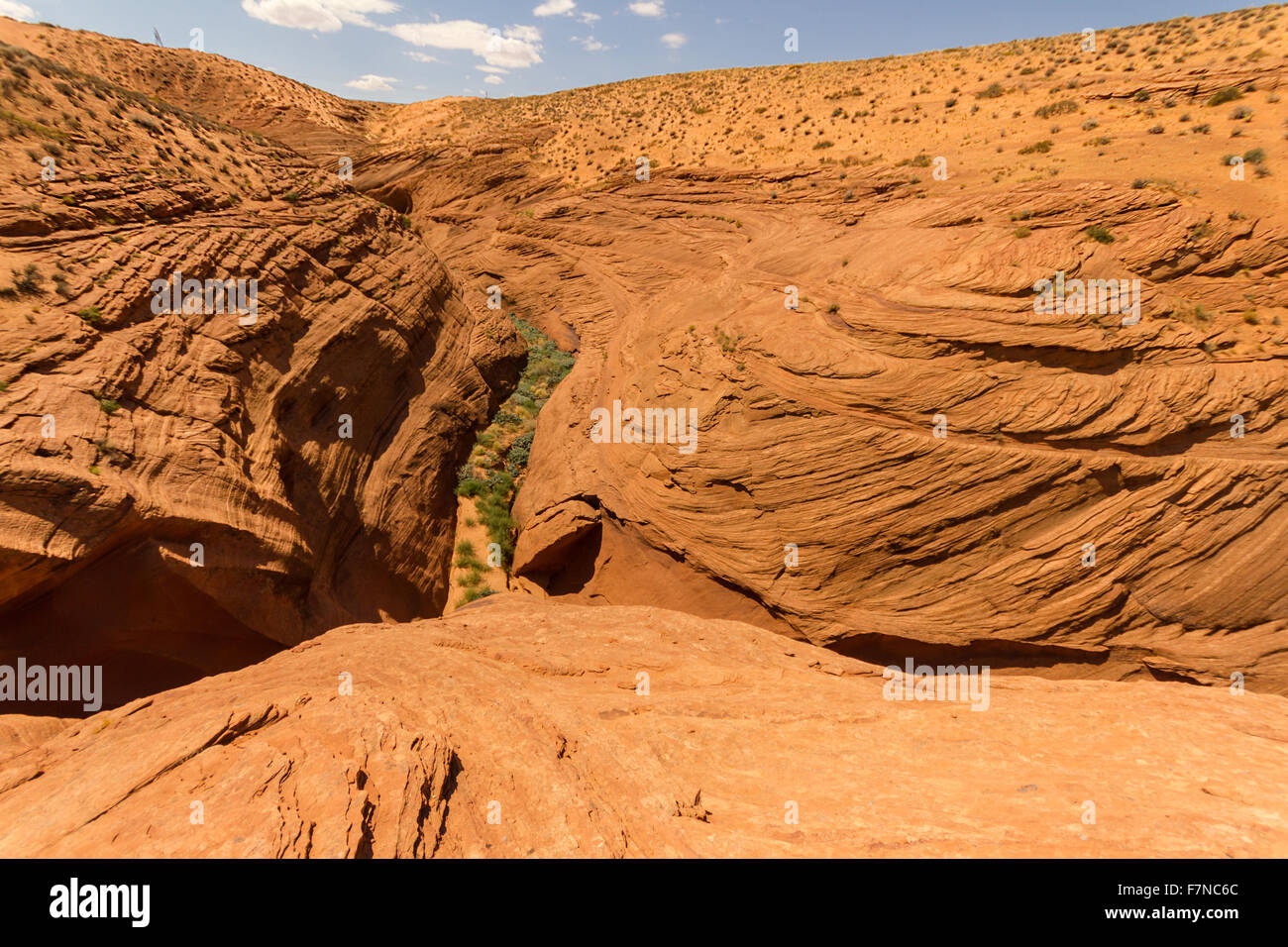 Inside Navajo desert in Arizona, USA Stock Photo - Alamy