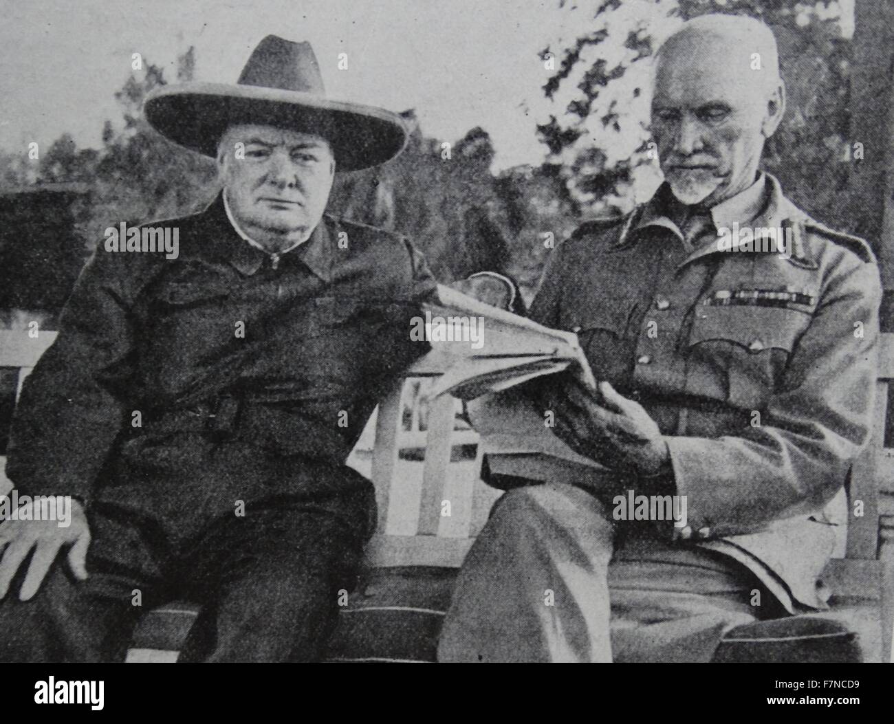 Winston Churchill (1874-1965) Prime Minister of the United Kingdom from ...