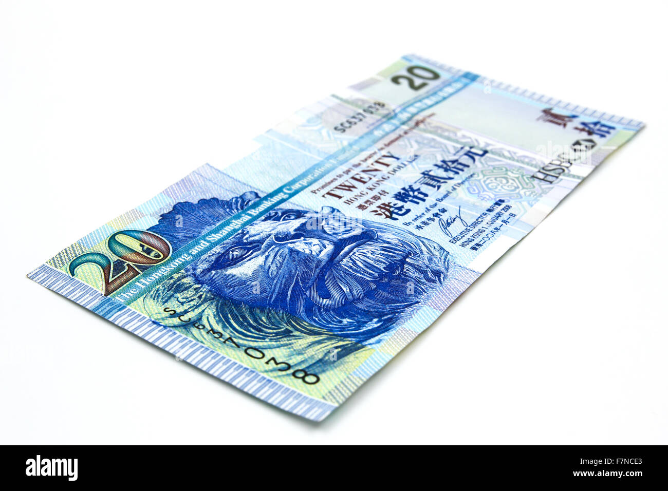 Hong kong 20 dollar note hi-res stock photography and images - Alamy